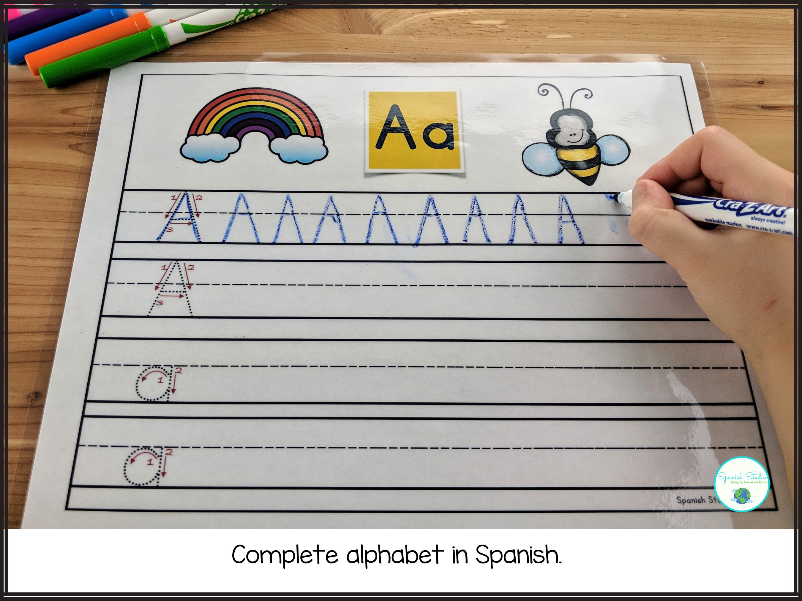 Alphabet Activities-spanish-digital-educational Printables- Early ...