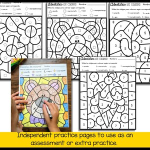 Color Activities Printables-spanish Activities-homeschool- Preschool ...