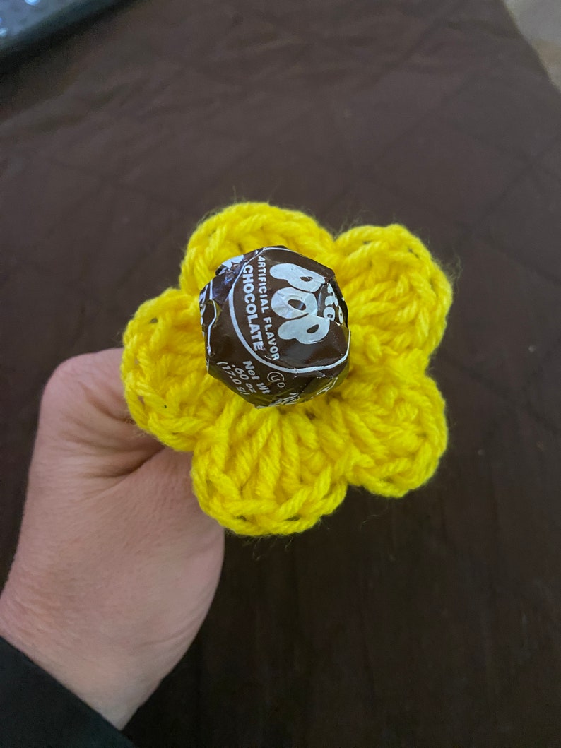 Birthday Bouquet Flower Pops (crochet Pattern Only) - Etsy