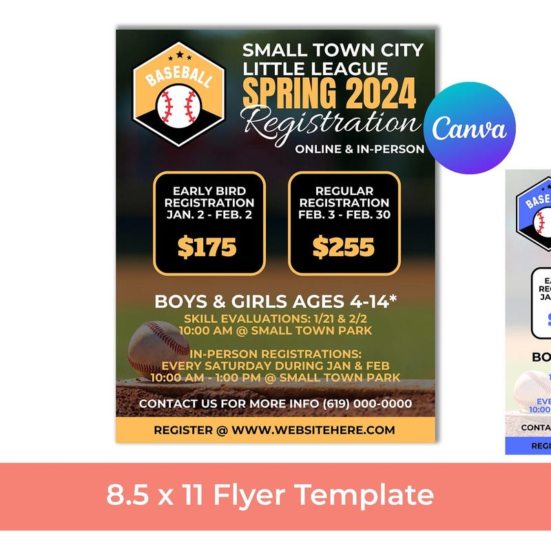 Flyer for Sign Ups - Etsy