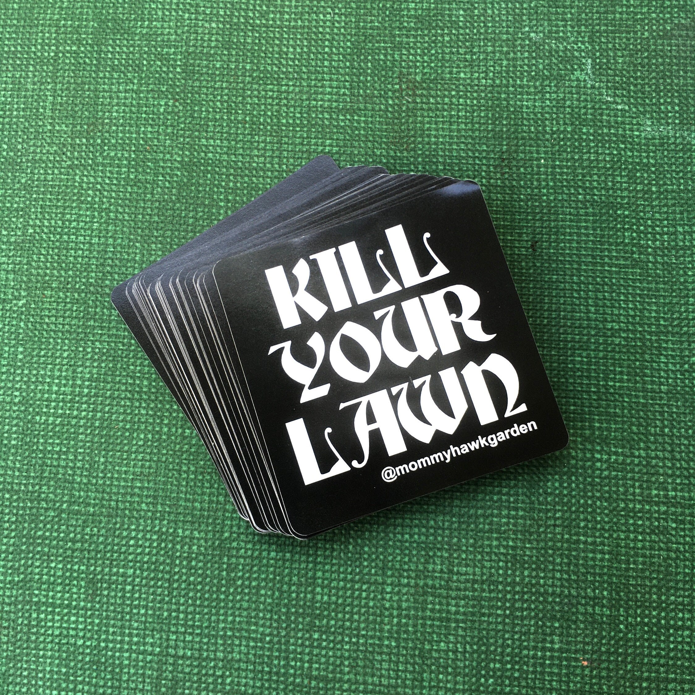 Kill Your Lawn Sticker - Etsy