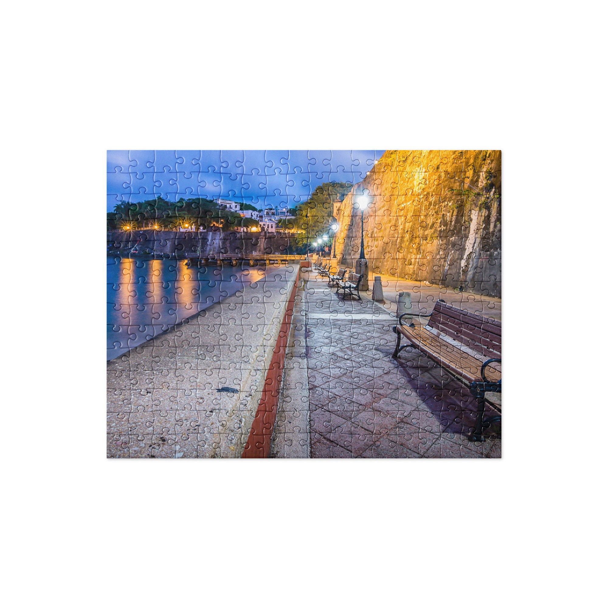 Paseo De La Princesa Puerto Rico | Jigsaw Puzzle for Adults - Etsy