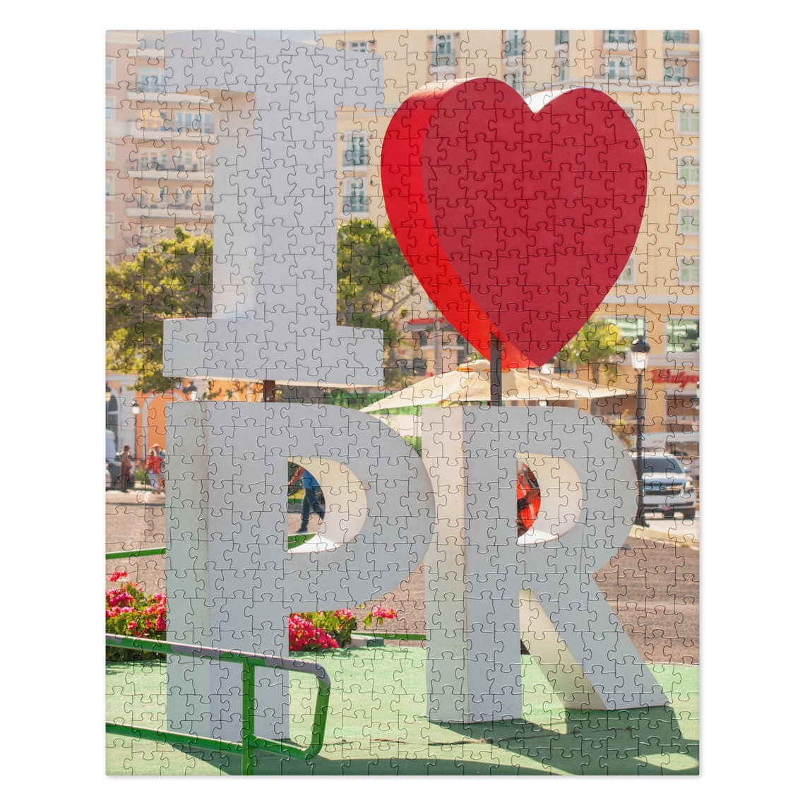 I Love Puerto Rico Sign Jigsaw Puzzle for Adults Puerto Rico - Etsy