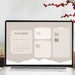 Christmas Desktop Wallpaper Organizer Minimal Winter Theme Desktop ...