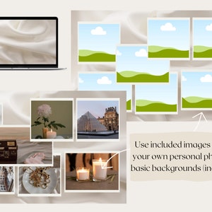 Editable Desktop Wallpaper Organizers With Monthly Calendar (nov 2023 ...