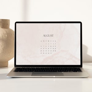 Minimal Desktop Wallpaper Organizers With Monthly Calendar (sept 2024 ...