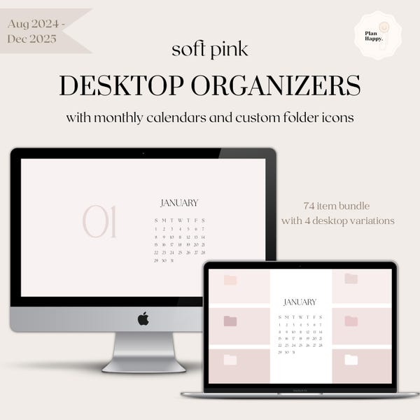 August 2025 Desktop Calendar - Etsy