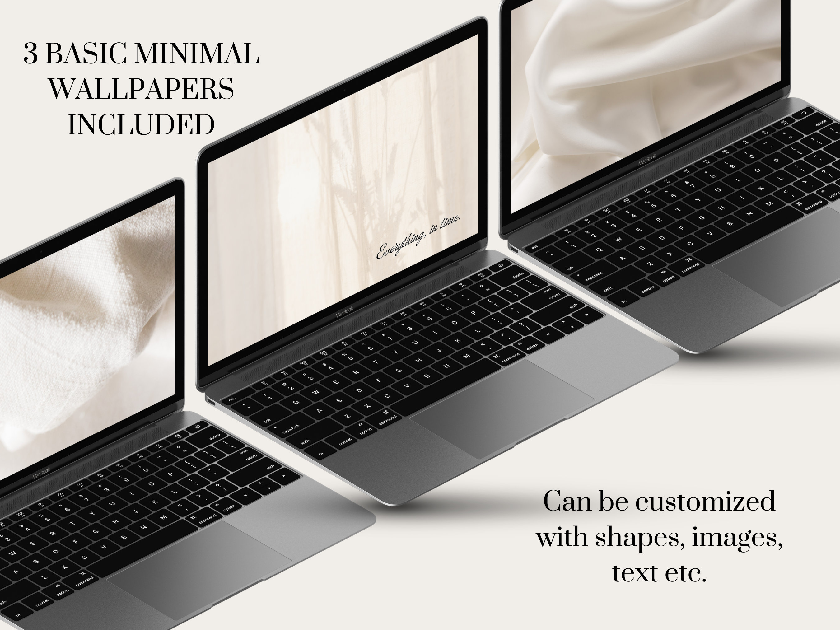 Editable Desktop Wallpaper Organizers With Monthly Calendar (nov 2023 ...