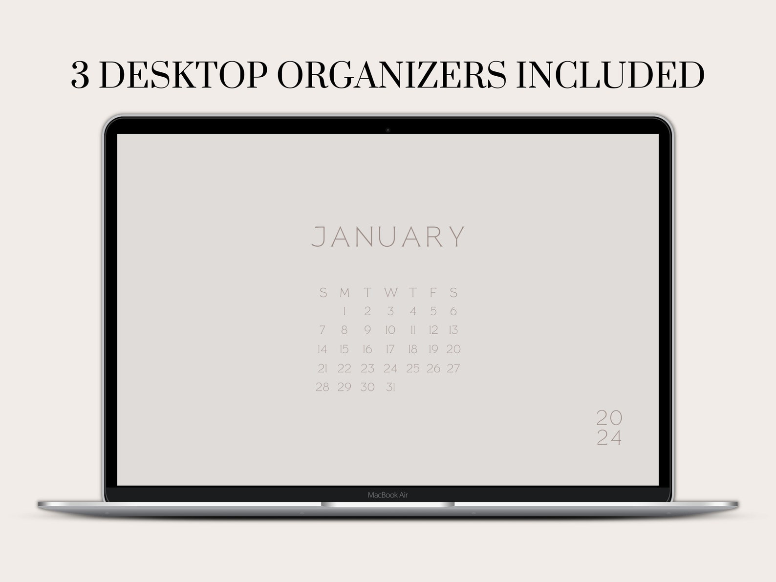 2024 Calendar - Desktop Wallpaper Organizers With Monthly Calendar (jan ...