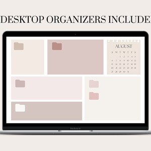 Minimal Desktop Wallpaper Organizers With Monthly Calendar (sept 2024 ...