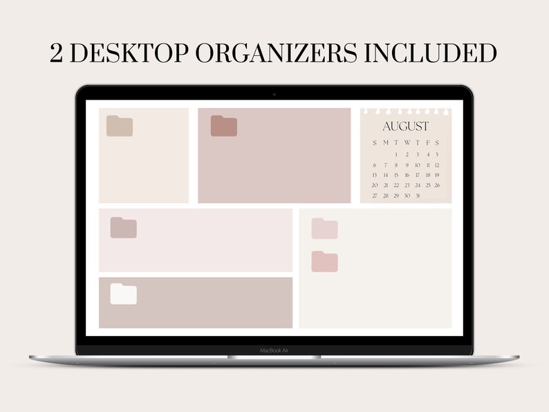 Minimal Desktop Wallpaper Organizers With Monthly Calendar (sept 2024 ...