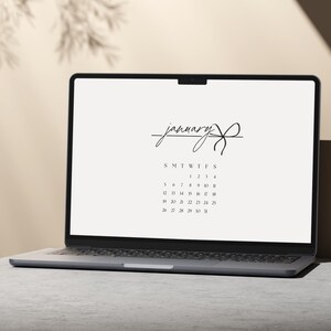 Desktop Organizer Wallpapers With Monthly Calendar (january 2025 - Dec ...