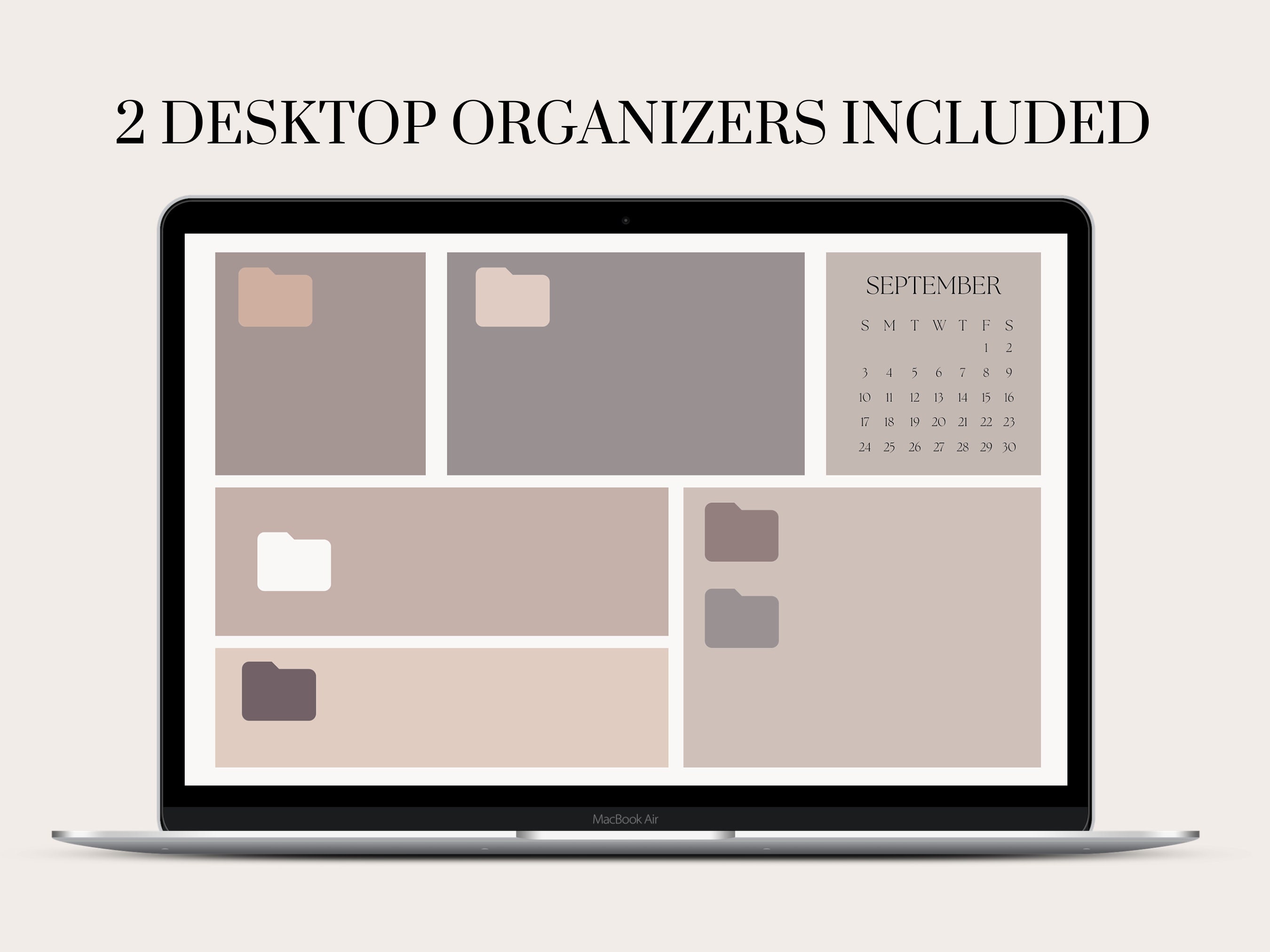 Desktop Wallpaper Organizers With Monthly Calendar (sept 2023 - Dec ...