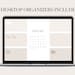 Soft Neutral Desktop Organizer Wallpapers With Monthly Calendar (aug ...