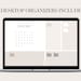 Soft Neutral Desktop Organizer Wallpapers With Monthly Calendar (aug ...