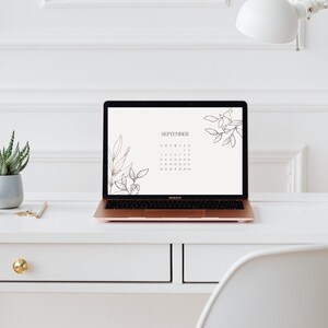 Desktop Wallpaper Organizers With Monthly Calendar (sept 2023 - Dec ...