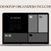 Desktop Wallpaper Organizers With Monthly Calendar jan Dec 2024 Folder ...