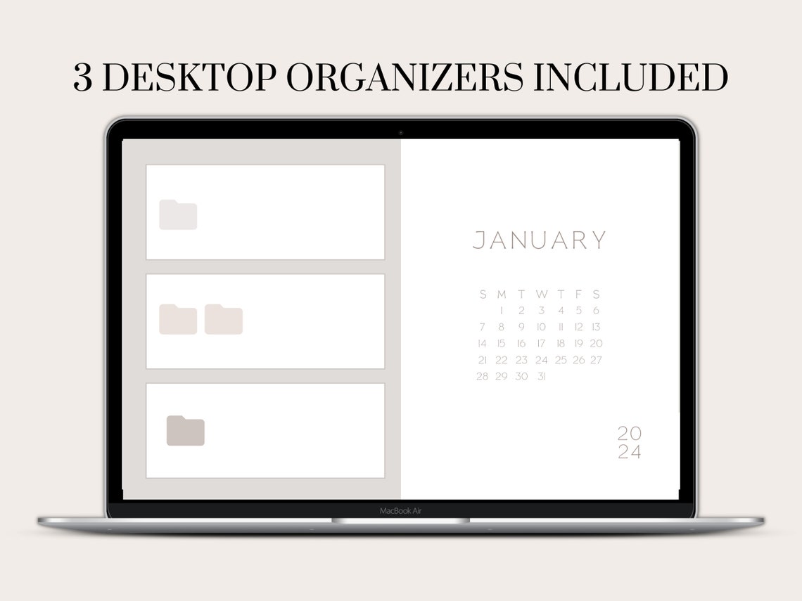 2024 Calendar - Desktop Wallpaper Organizers With Monthly Calendar (jan ...