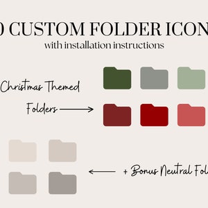 Christmas Desktop Wallpaper Organizer Minimal Winter Theme Desktop ...