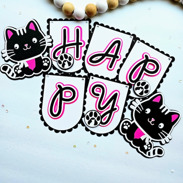 Hello Kittys Banner - Etsy