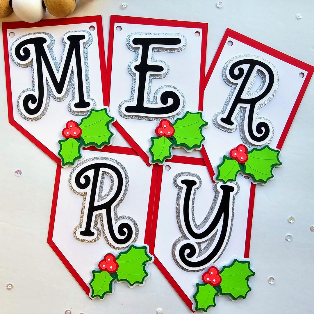 Personalized Christmas Banner: Custom Holiday Party Decor - Etsy