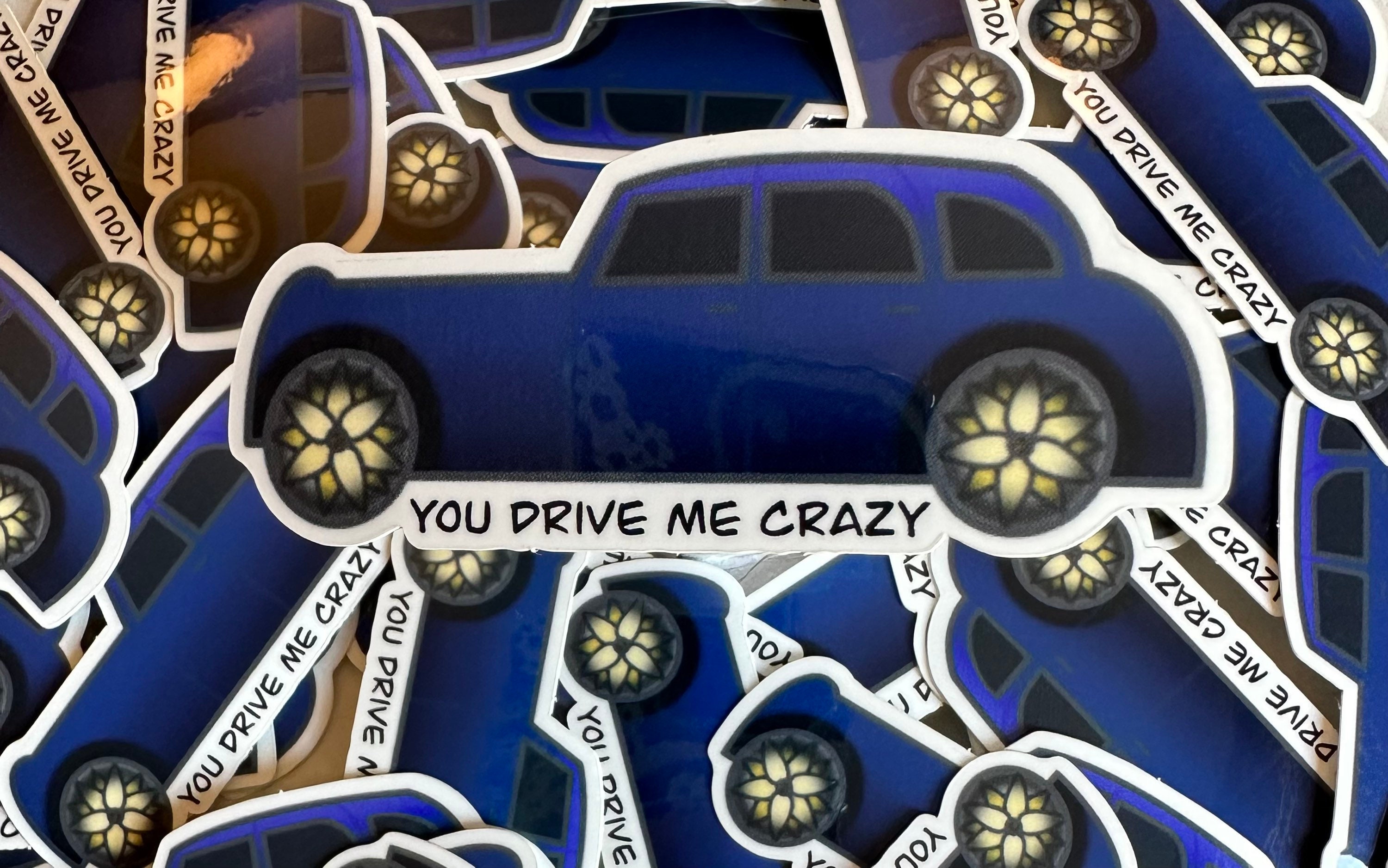 Oldsmobile you Drive Me Crazy Car Sticker - Etsy