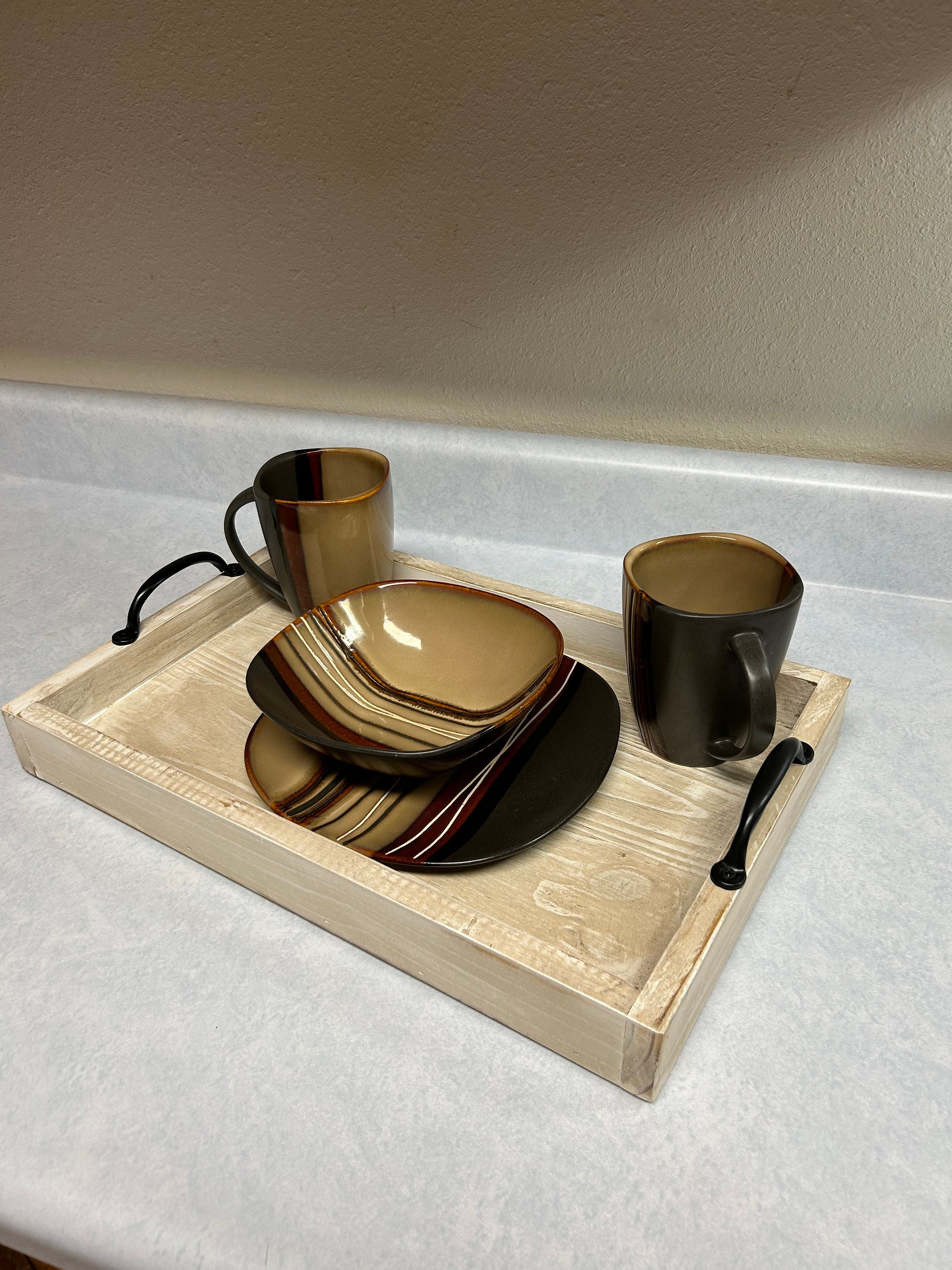 Rustic Farmhouse Tray - Etsy