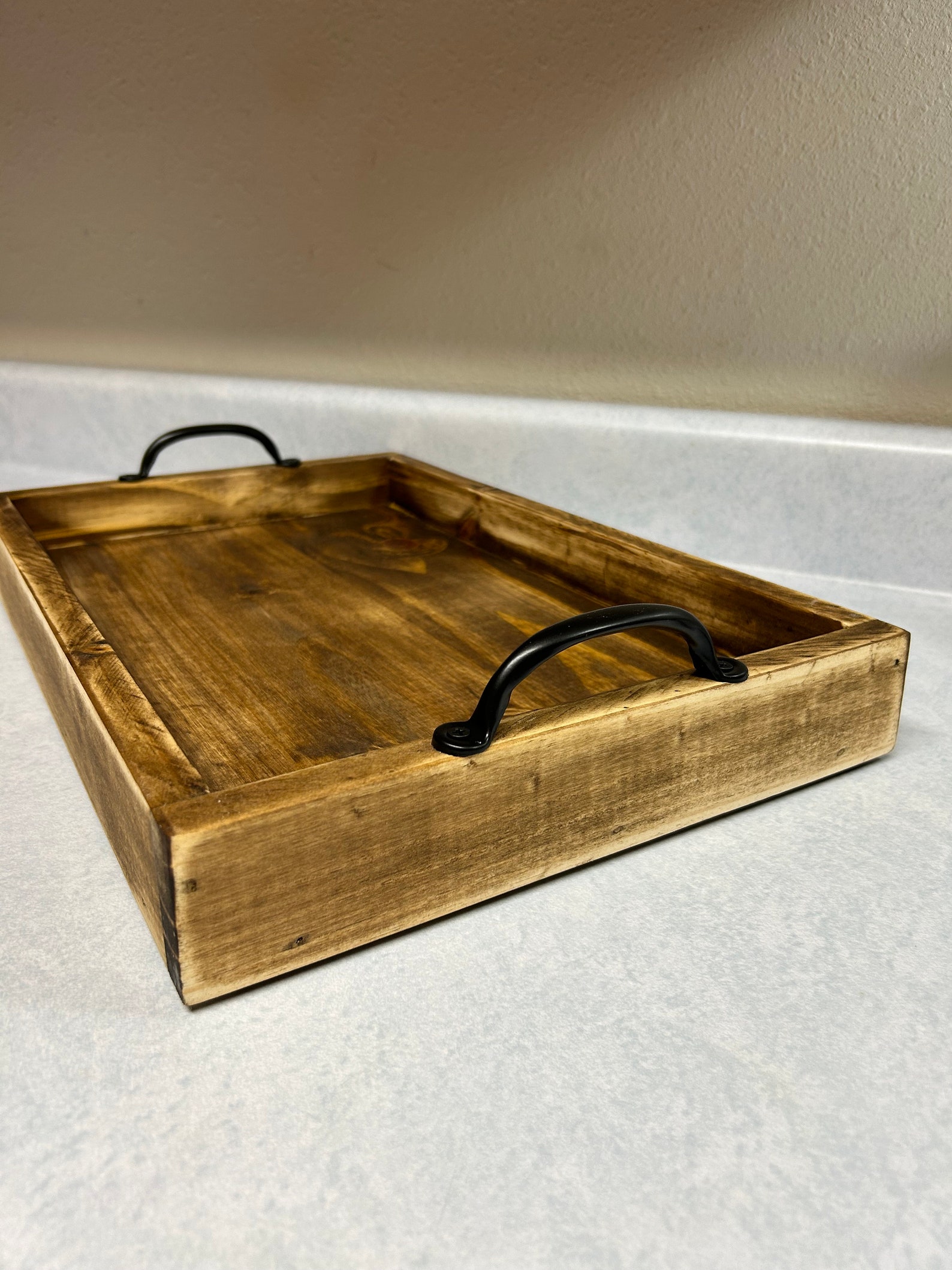Rustic Farmhouse Tray - Etsy