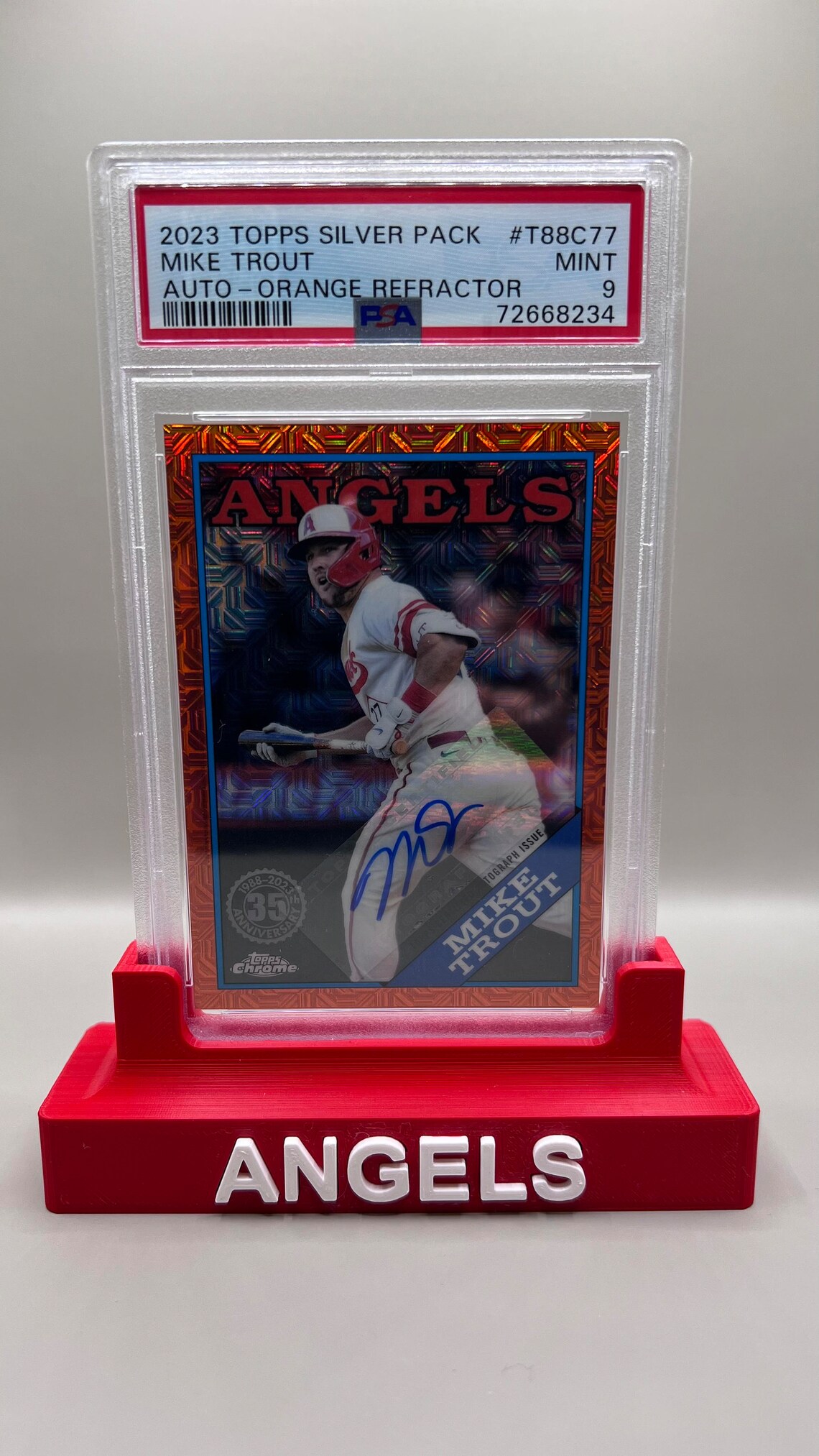 Customized 3D Printed PSA Card Stand - Etsy