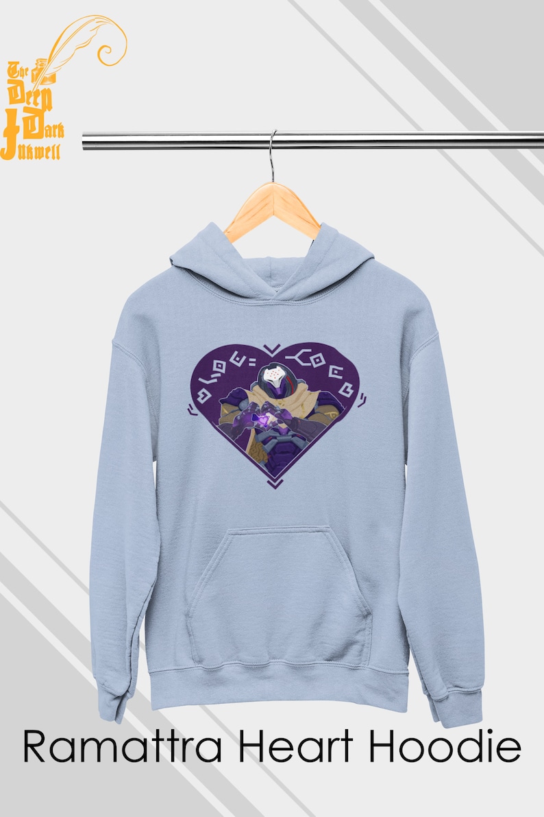 Ramattra Inspired Heart Unisex Heavy Blend Hooded Sweatshirt - Etsy