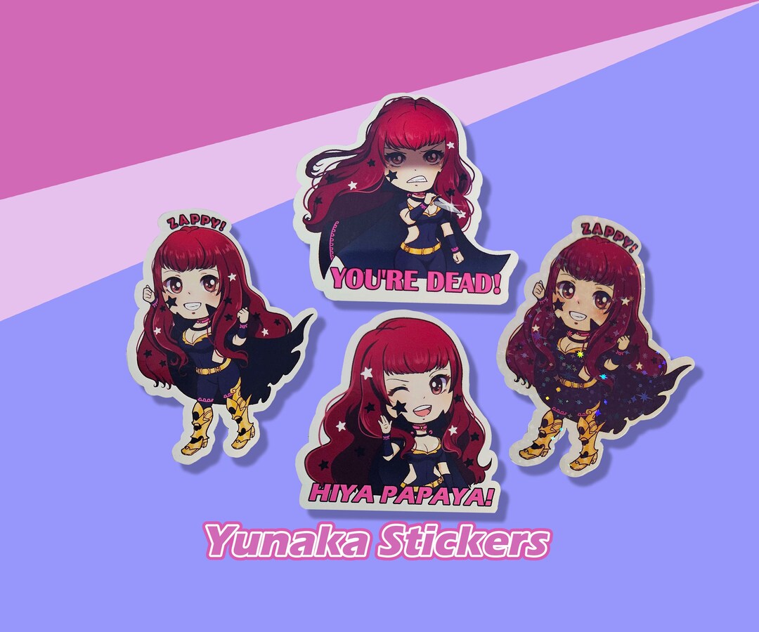 Yunaka Stickers Various Styles - Etsy