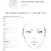 EDITABLE Face Chart Makeup Client Records, Makeup Artist Face Charts ...