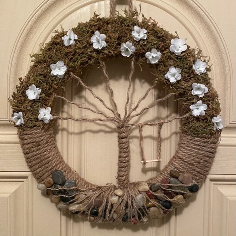 Jute Rope Wreath - Etsy