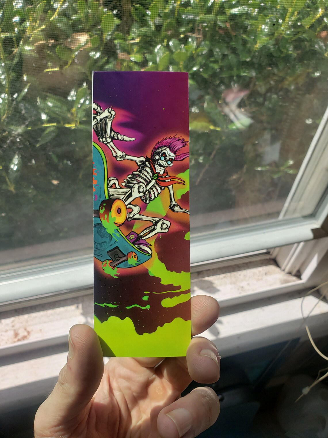 Goosebumps the Haunted Mask Unloved Ones Double-sided Art Bookmark - Etsy