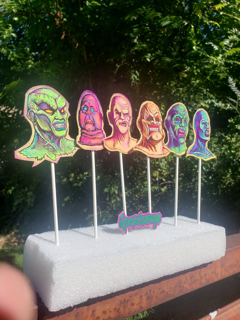 Goosebumps the Haunted Mask Unloved Ones 3D Halloween Craft Display ...