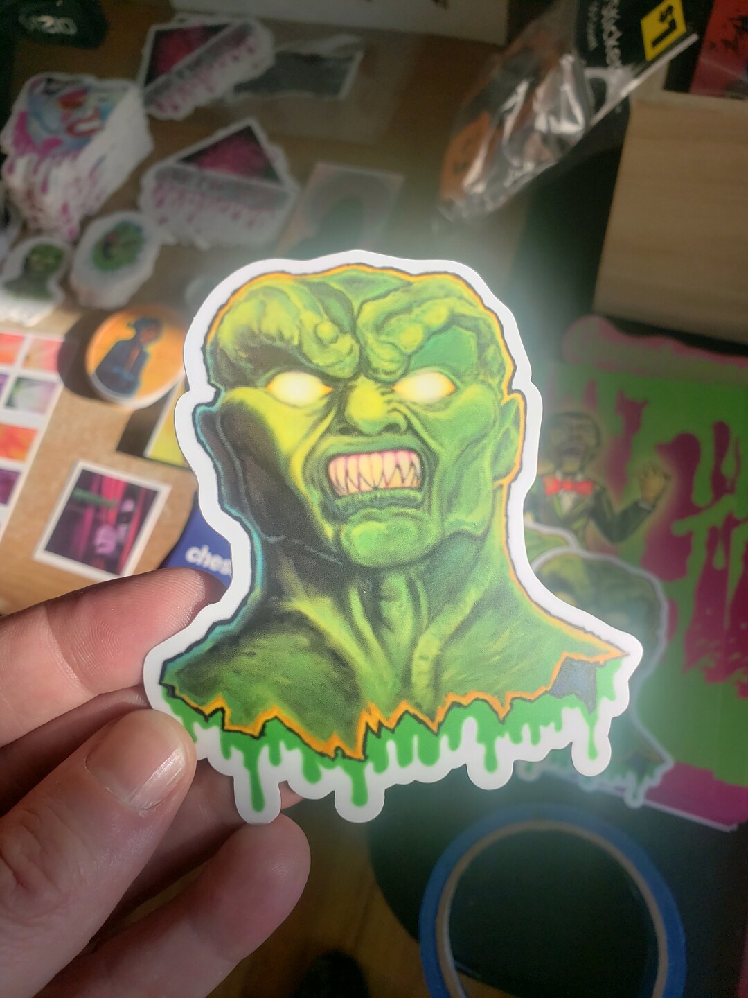 The Haunted Mask Goosebumps Die Cut Stickers 4" X 4" - Etsy