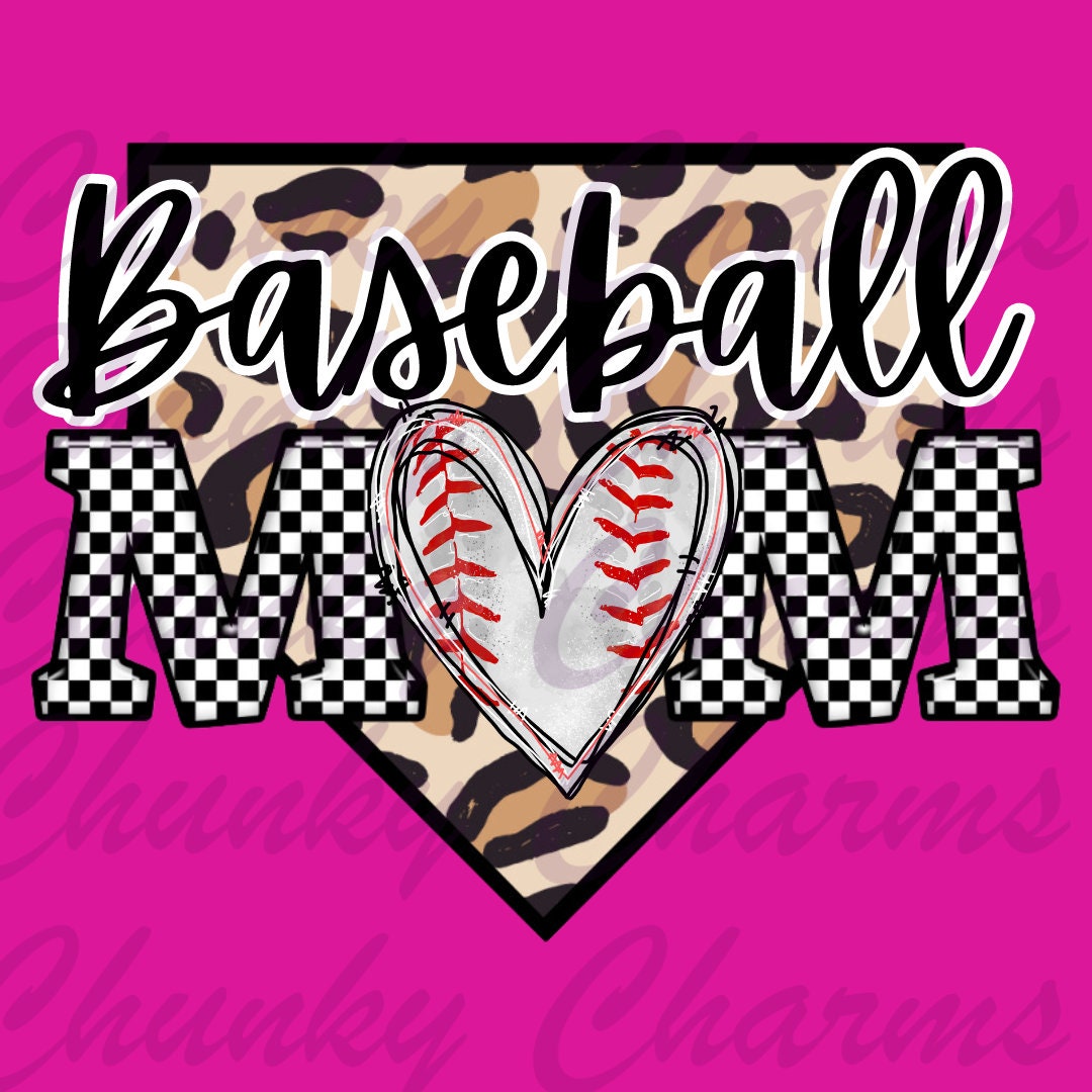 Baseball Mom Summer Softball Png Dtf Transfers Svg - Etsy