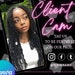Editable Client Cam Flyer | DIY Instagram Flyer - Canva Editable ...