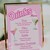 Barb Doll Signature Drinks Menu, Dollie Bar Menu Pink, Barb ...