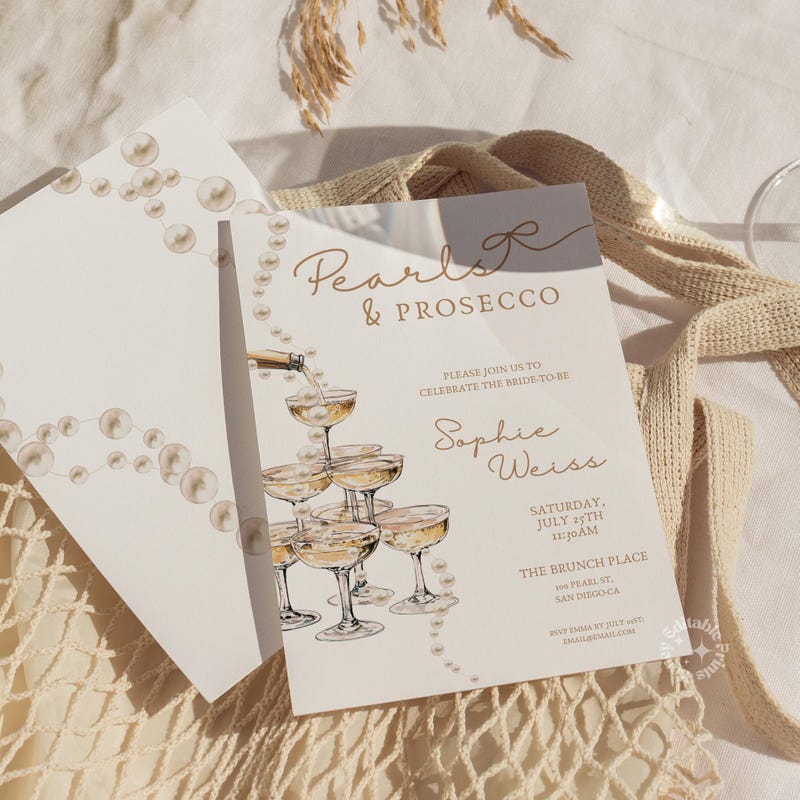 Champagne Pearl - Etsy
