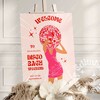 Disco Party Welcome Sign Template, Retro Disco Ball Party Banner ...