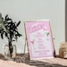 Barb Doll Signature Drinks Menu, Dollie Bar Menu Pink, Barb ...