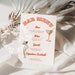 Cowgirl Bar Menu, Western Drinks Menu, Rodeo Bachelorette Party ...