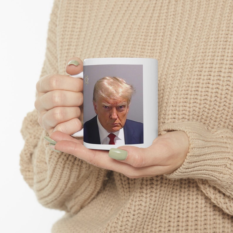 Donald Trump Official Mugshot Coffee Mug - Etsy