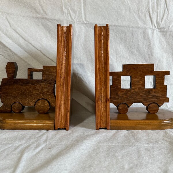 Train Bookends - Etsy