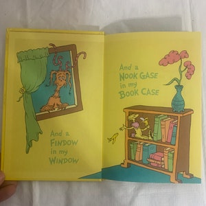 The Cat in the Hat and Theres a Wocket in My Pocket by Dr. Seuss Book ...