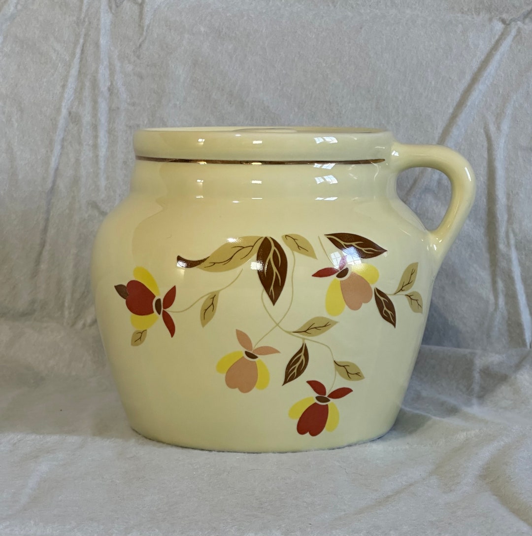 Hall Jewel Tea Autumn Leaf One Handle Bean Pot 1993 Special 60th ...