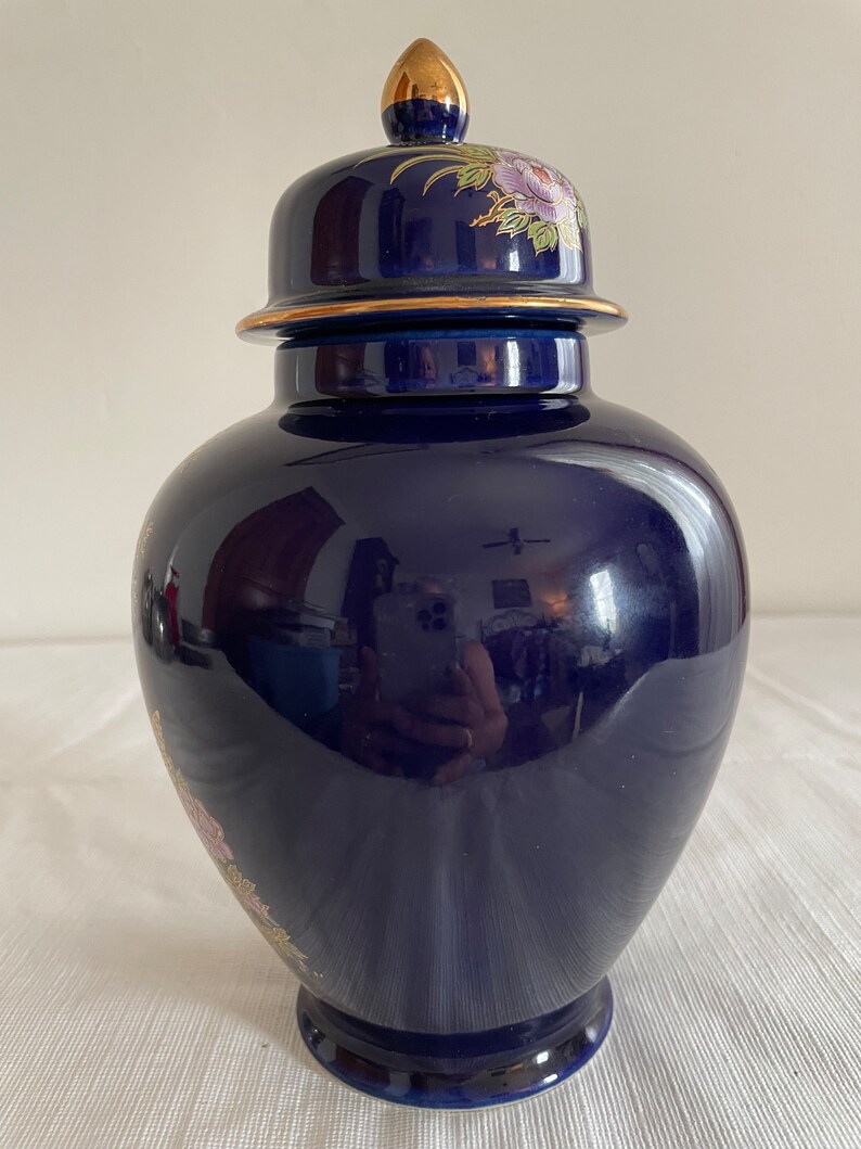 1960s Japanese Ginger Jar With Lid - Etsy