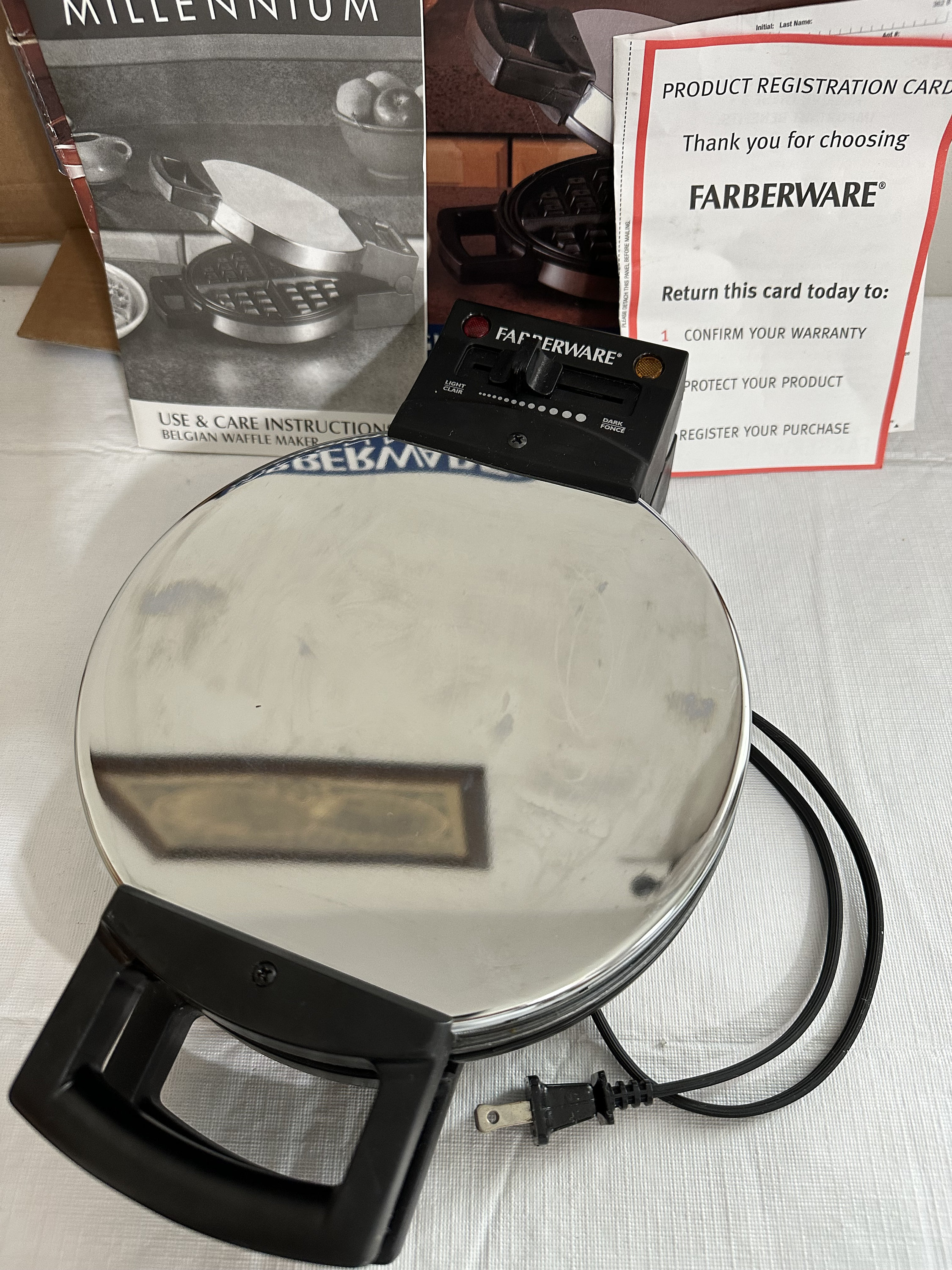 Farberware Millennium Waffle Maker FWM800P - Etsy
