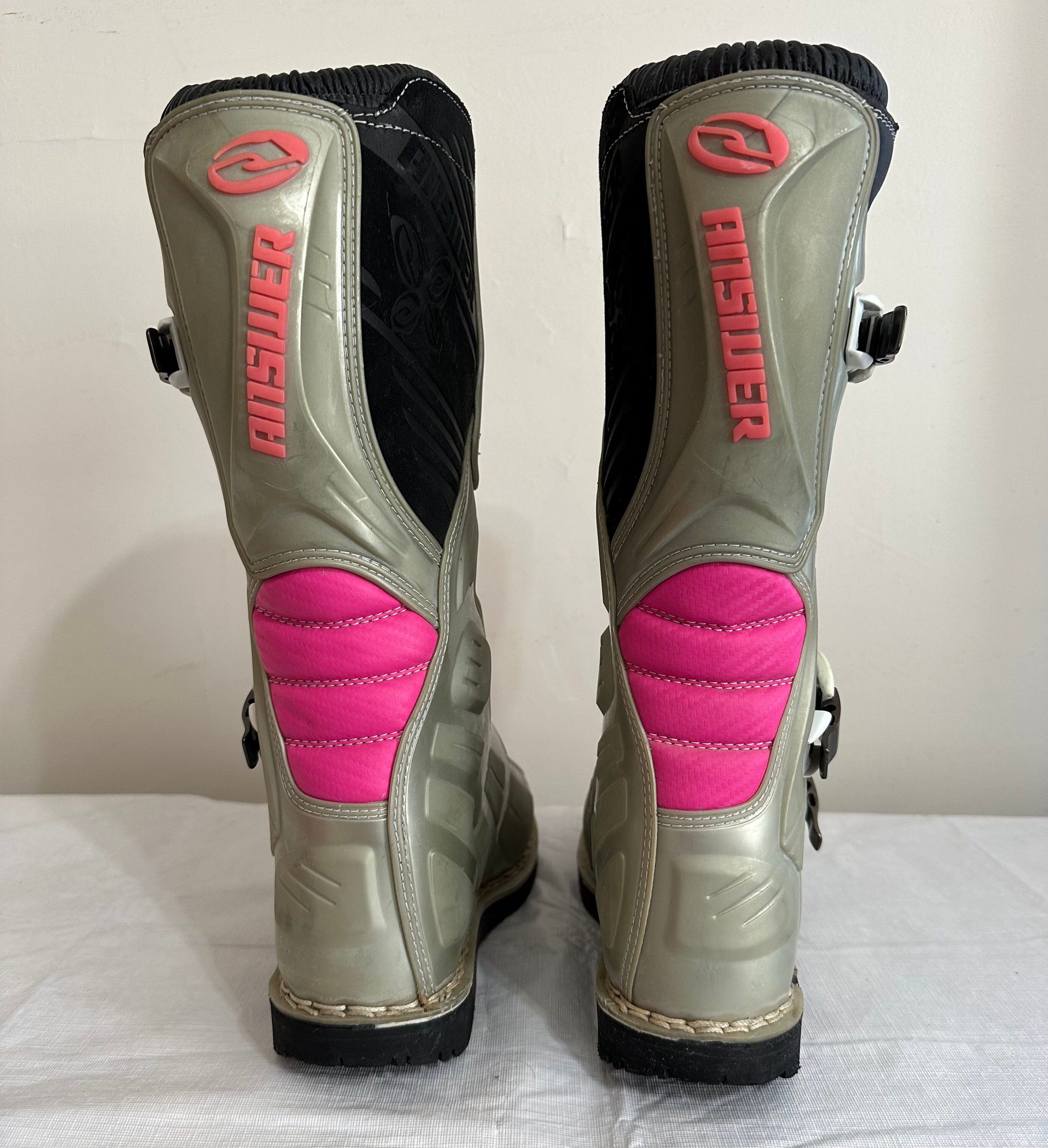 Answer Racing off Road Dirt Bike Riding Motocross Boots Womens Size 10 ...